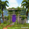 Overgrown Nether Portal by MrMattRanger (World/litematic/schem ...