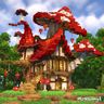 [MrMatt] Fantasy Red Mushroom House | NullForums