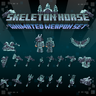Skeleton Horse Animated Weapon Set | NullForums